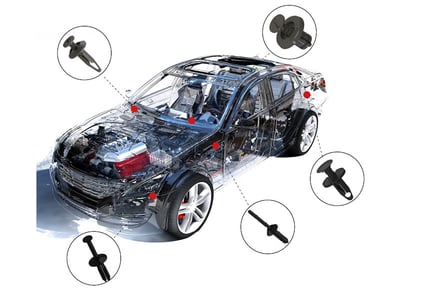 Plastic Rivets for Cars