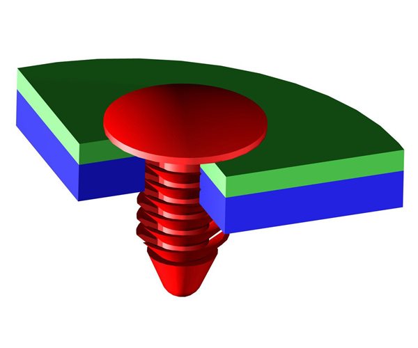 Automotive Christmas Tree Fasteners